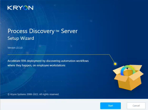 Step 6: Run Nintex Process Discovery Server Setup Wizard